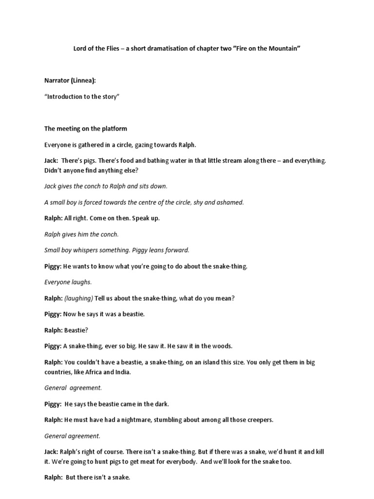 Lord of The Flies | PDF