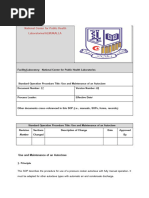Autoclave Maintenance Log Sheet | PDF