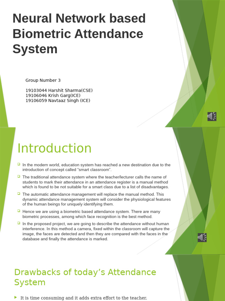 Biometric Attendance System Using CNN | PDF | Machine Learning ...