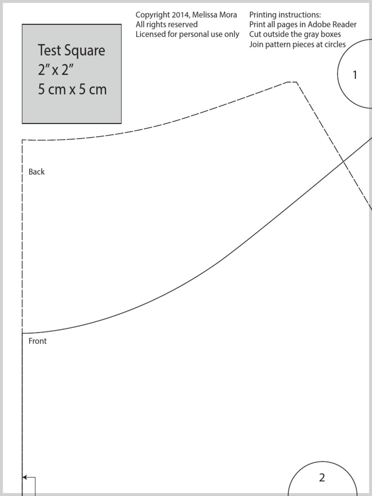 Womens Peasant Top Pattern Guide | PDF