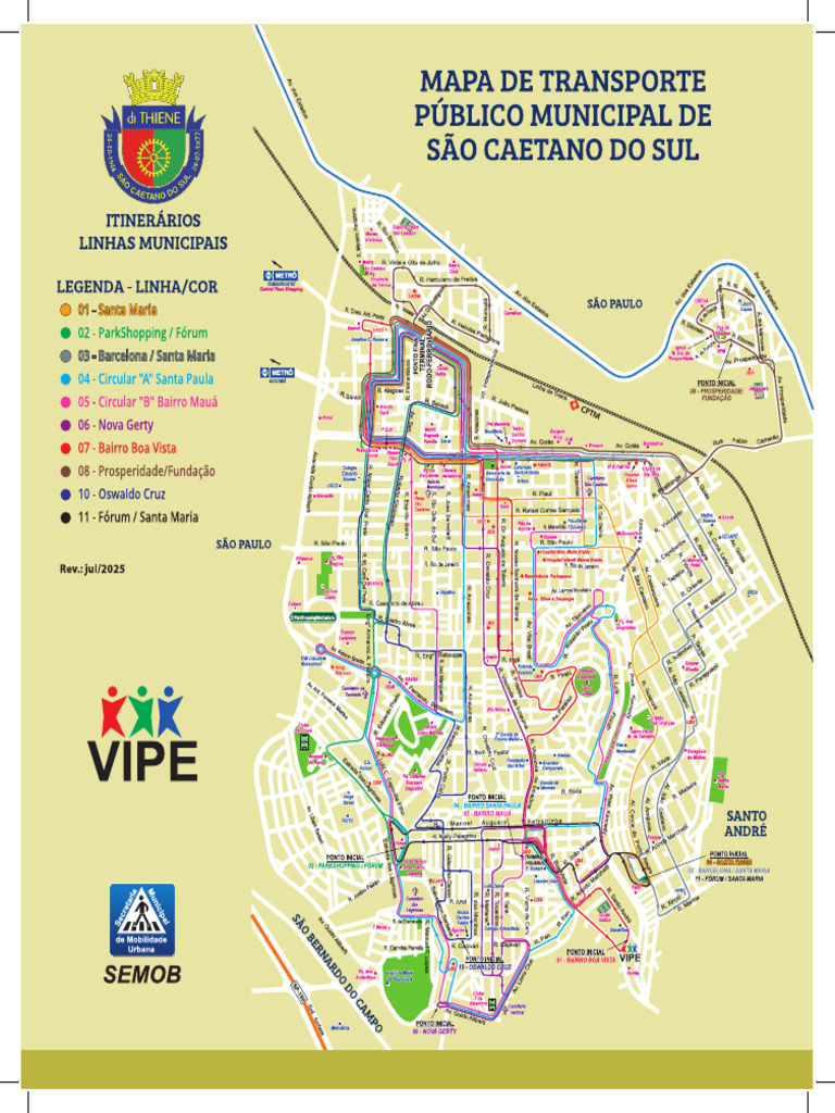 Vipe Mapa Vertical Jul 2025 | PDF