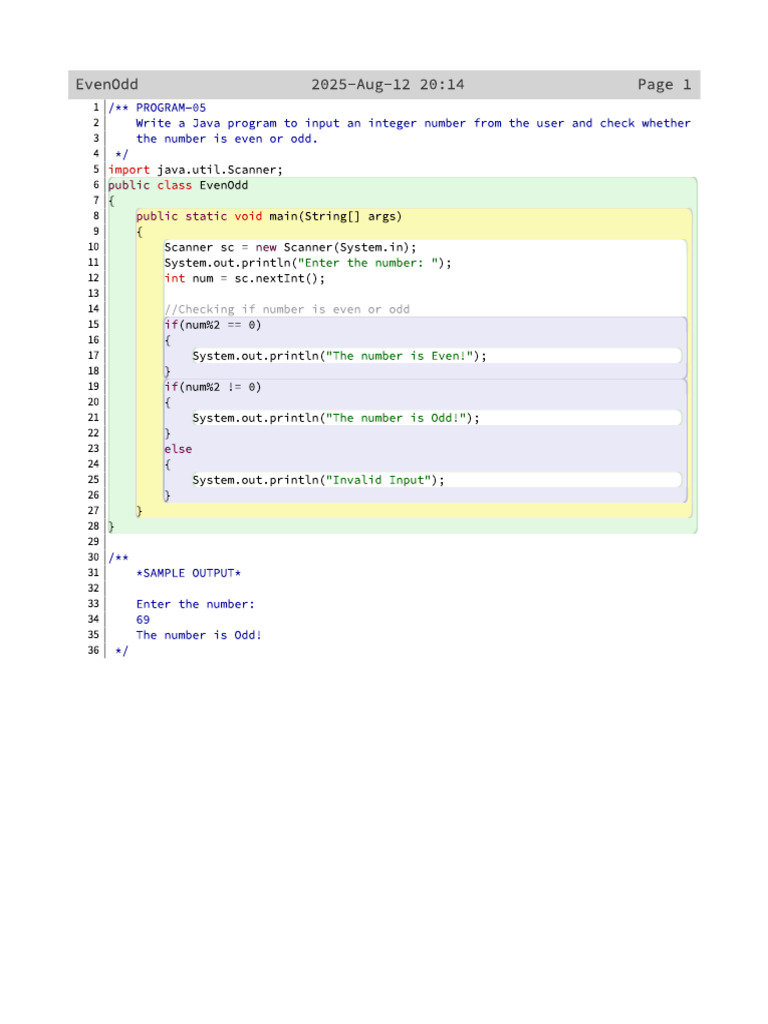 Program 05 | PDF