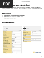 All Revit Parameters Explained | PDF | Parameter (Computer Programming) | Autodesk Revit