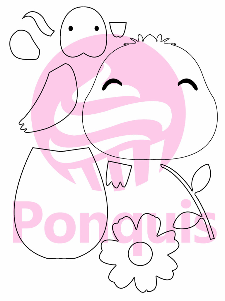 Moldes para Hacer Capibara Decorativa Descarga Gratis en PDF Ki2 | PDF
