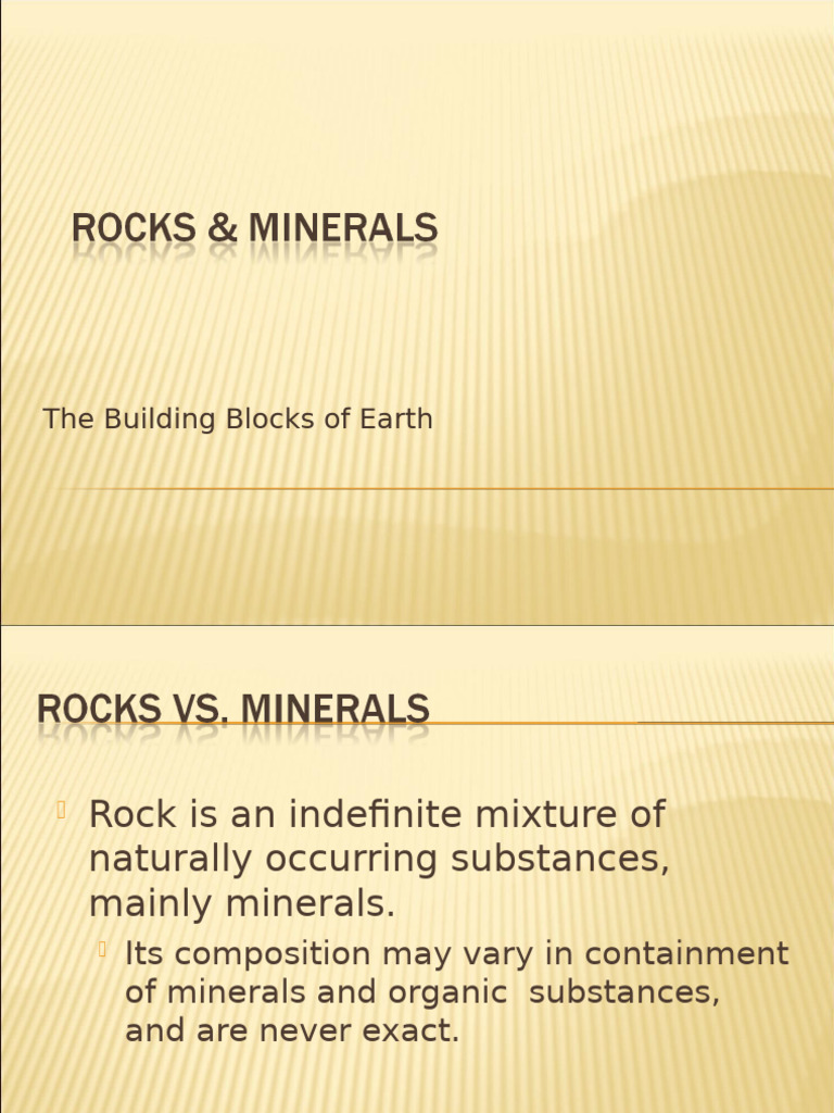 Earth Science Review - Part 2 | PDF | Rock (Geology) | Igneous Rock