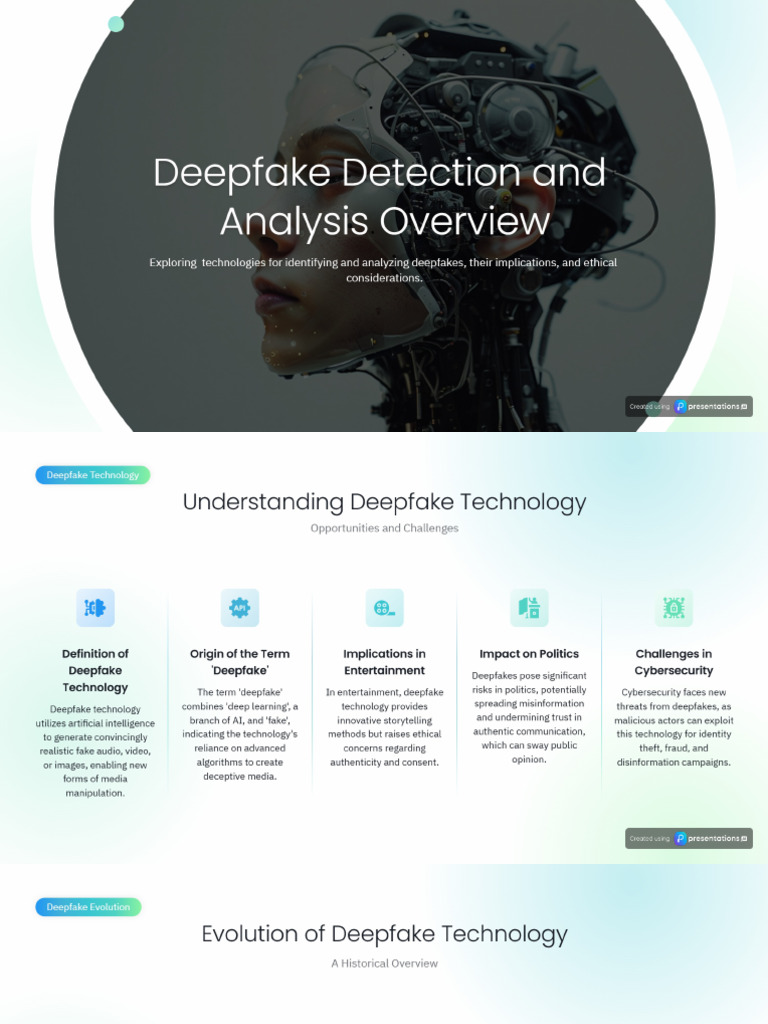 Deepfake Detection and Analysis Overview | PDF