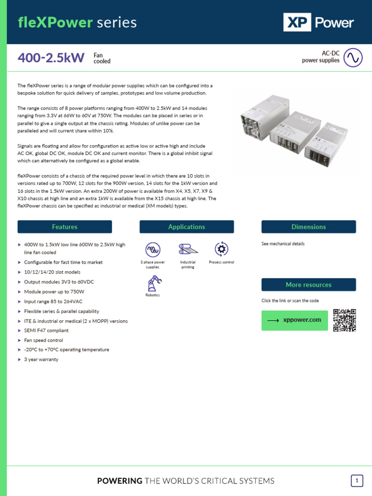 SF FleXPower | PDF | Power Supply | Electrical Engineering