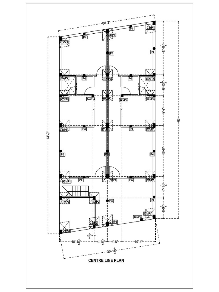 Centre Line Plan | PDF