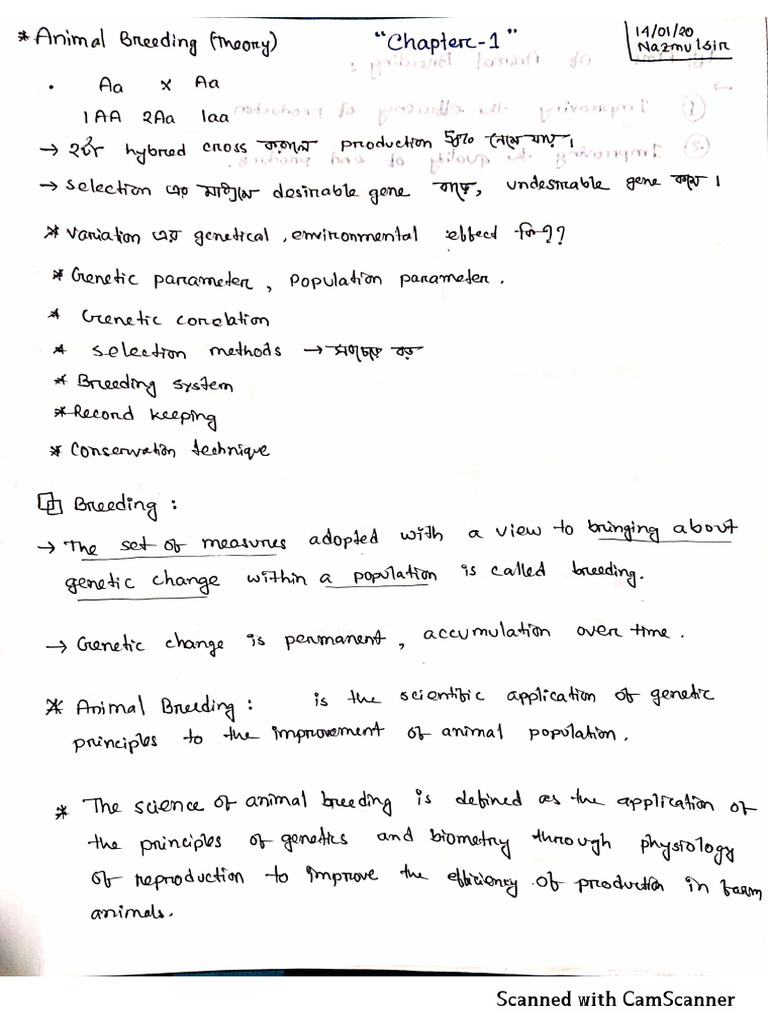 1-4. Class Note, Saad | PDF