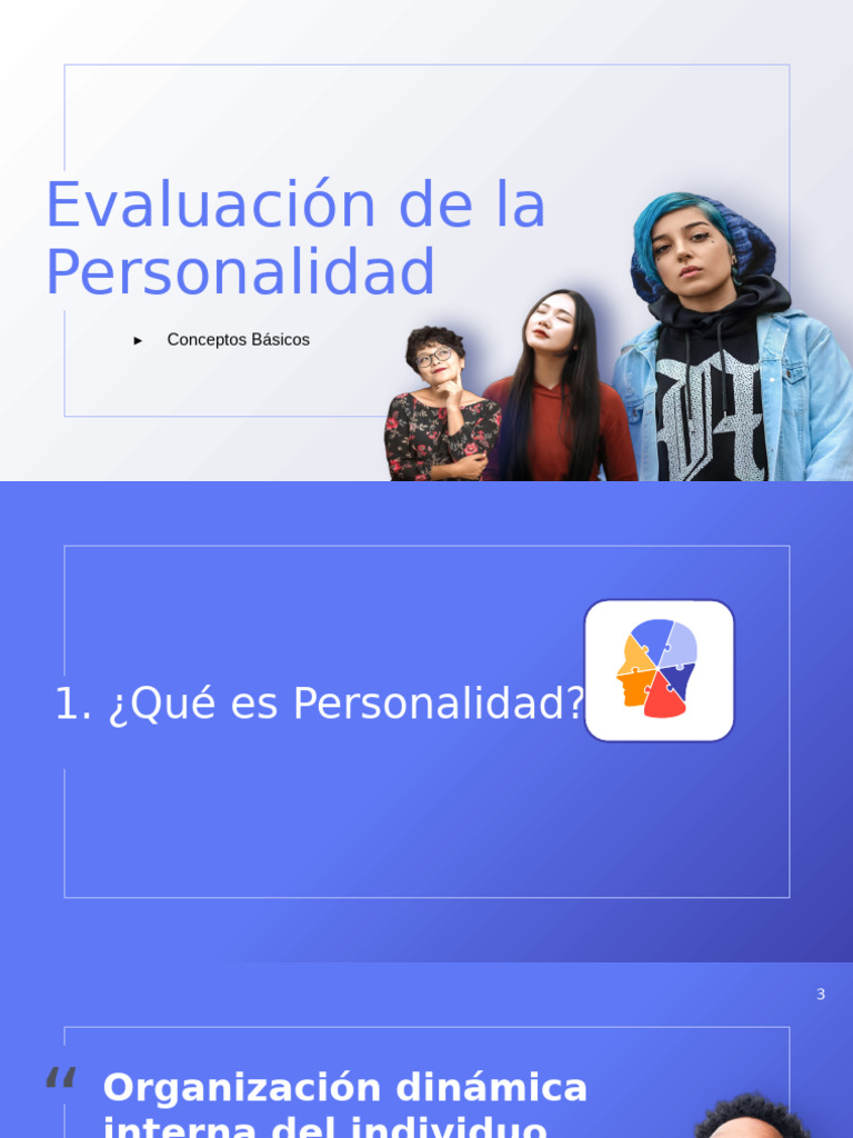 Evaluacion de La Personalidad Ucb | PDF | Comportamiento | Sicología