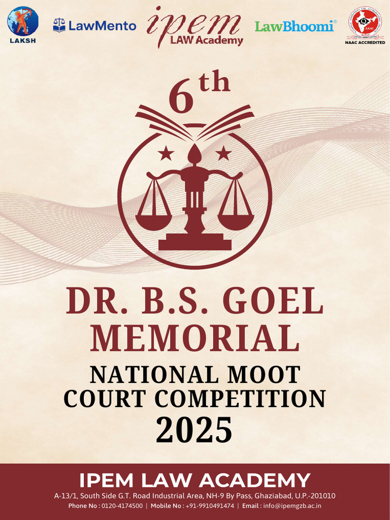 2025 National Moot Court Competition | PDF | Environmental Impact ...