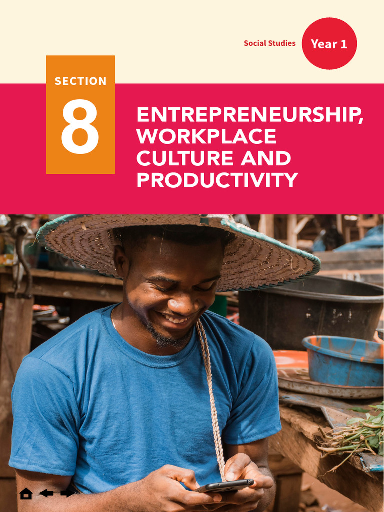Social Studies Section 8 - TV | PDF | Entrepreneurship | Self Employment