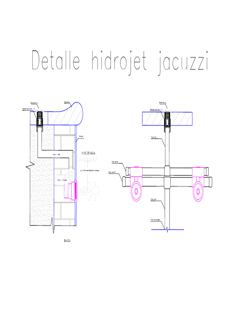 Diagrama Instalación Hidrojet Jacuzzi | PDF