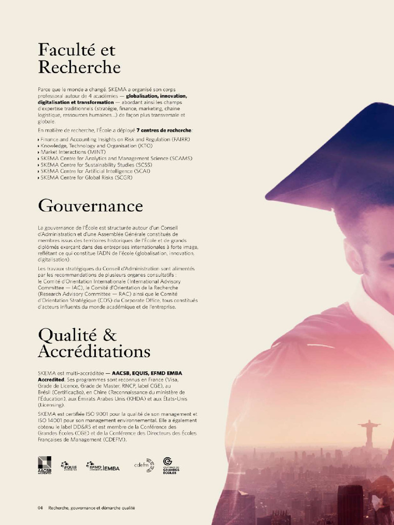 Presentation of Skema Master of Science 2025 - 2026 | PDF