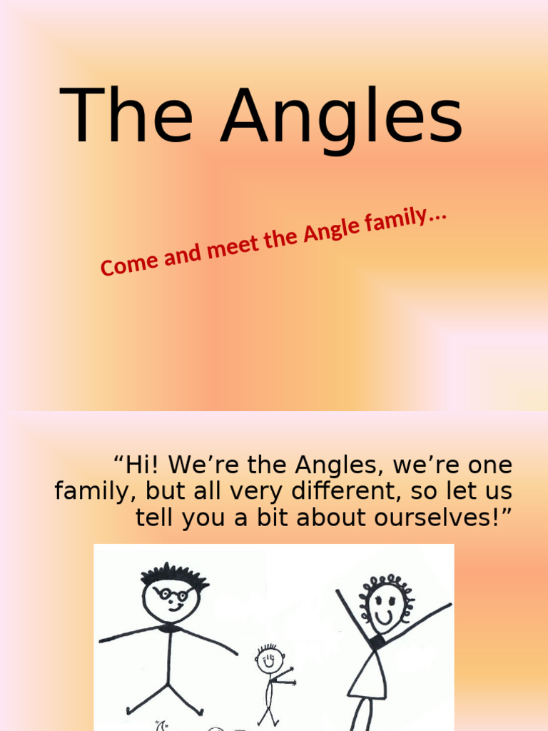 The Angles Family | PDF