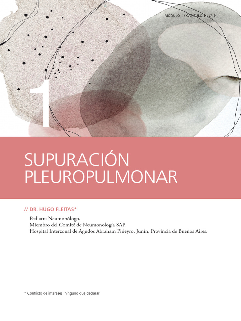 Supuración Pleuropulmonar en Pediatría 2025 | PDF | Neumonía ...