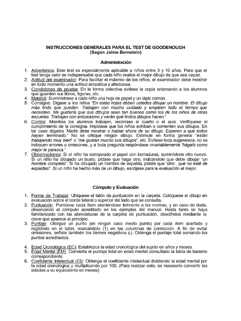 Manual Goodenough - TOAZ - Info | PDF