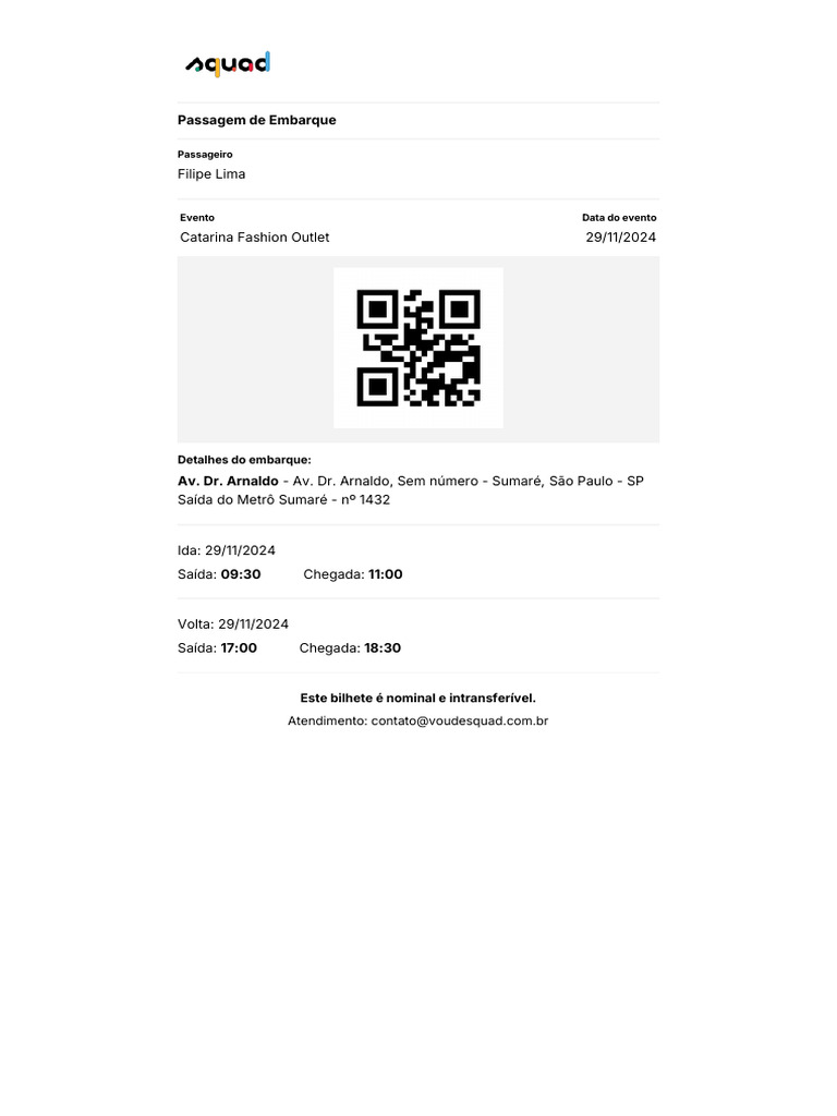 Cartao Embarque | PDF