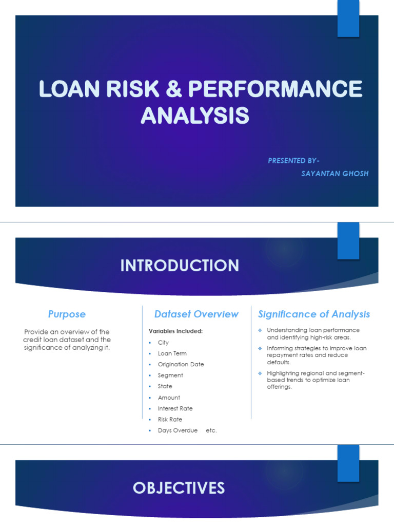 Loan Performance and Risk Analysis Insights | PDF | Loans | Interest
