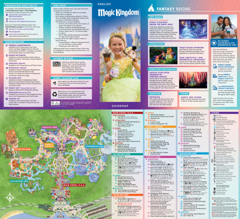 WDW Map MK 2025 07 07a | PDF