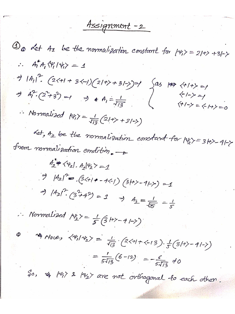 QM Assignment-2 | PDF