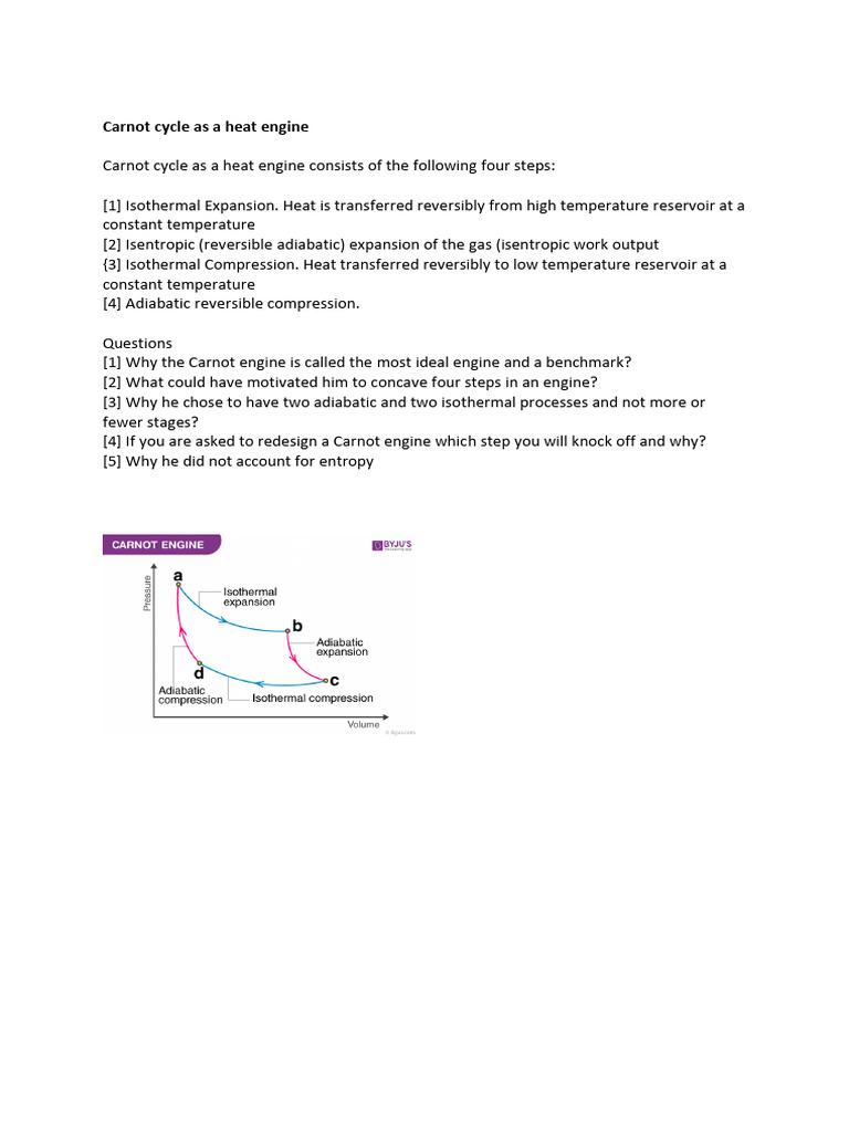 Carnot Engine 1597237950 | PDF
