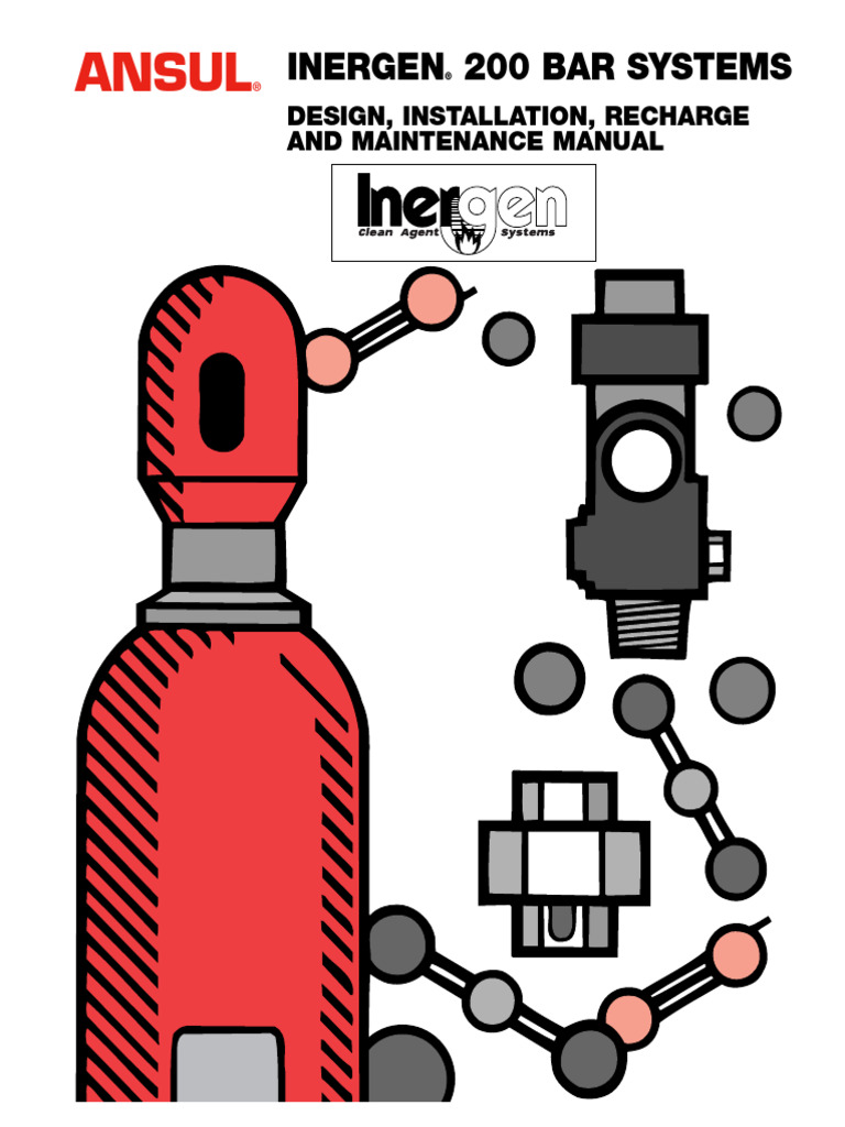 INERGEN® 200 Bar System Manual | PDF | Valve | Actuator