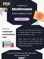 Publishing Multimodal Informational Texts | PDF | Icon (Computing) | News