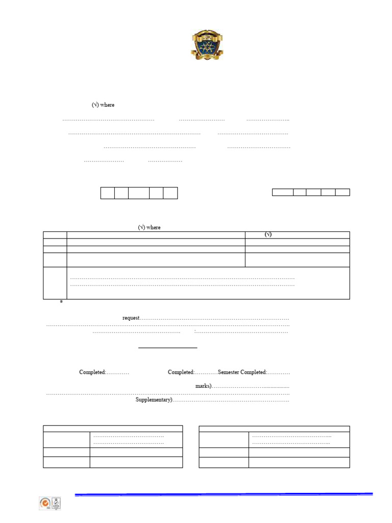 Deferment Form November 2023 | PDF