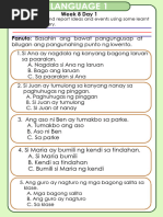 CRLA - ASSESSMENT TOOL For POST TEST | PDF