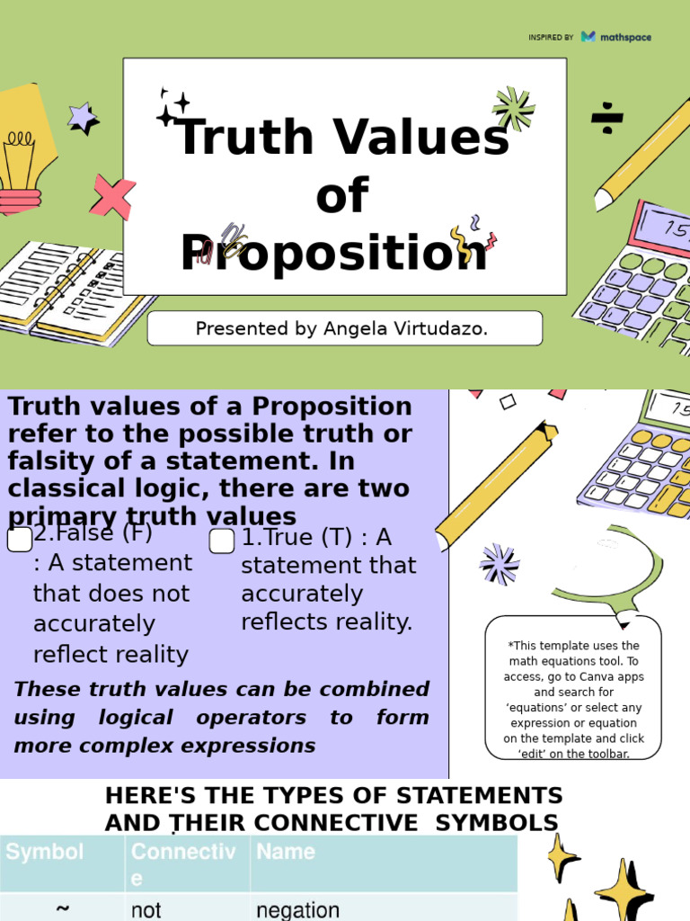 Truth Values of Proposition _20241110_092205_0000 | PDF