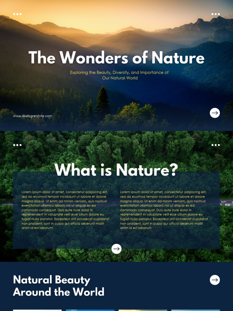 Nature Presentation | PDF