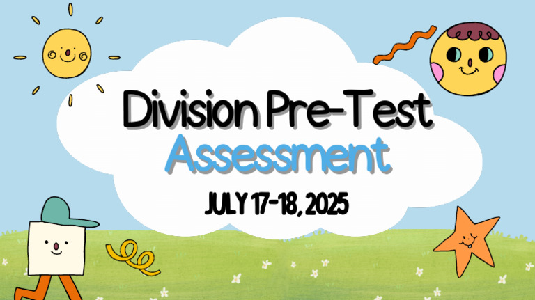 Colorful Kindergarten Early Childhood Development Assessment ECCD ...