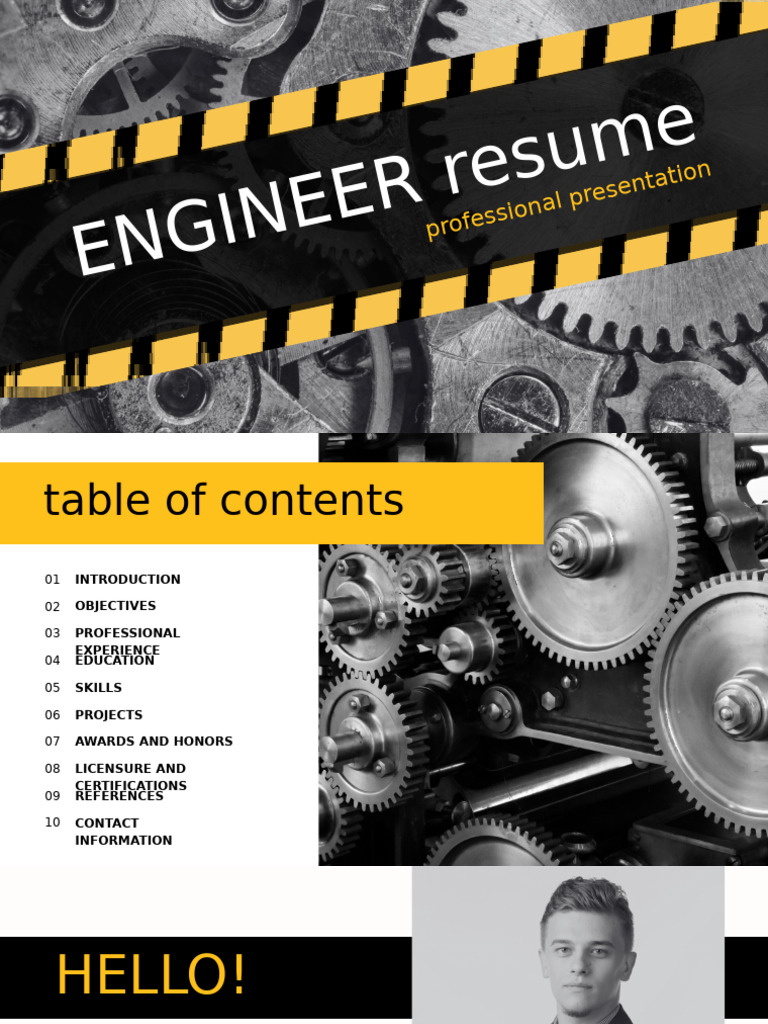 Cópia de Collage Engineer Resume Presentation | PDF | Cognition