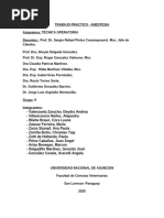 Asa Protocolo | PDF | Anestesia | Cirugía