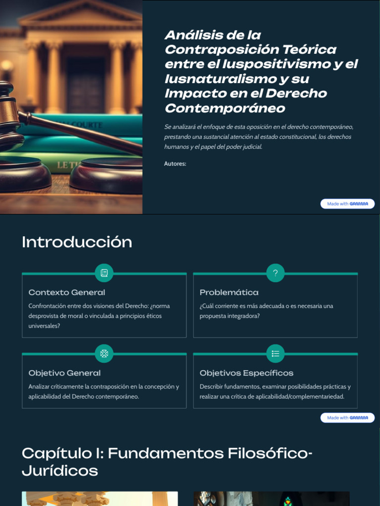 Analisis de La Contraposicion Teorica Entre El Iuspositivismo y El ...