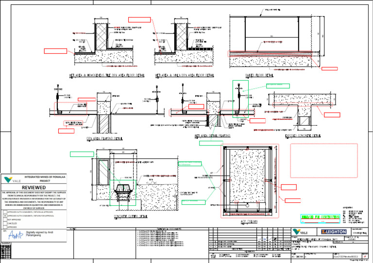 Dg-0100pm-A-80003 - Rev 0 - Common Architecture Standard Drawing Detail ...