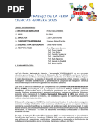 PLAN - DE - FENCYT-EUREKA - 2025 Corregido. | PDF | Ciencias Sociales ...