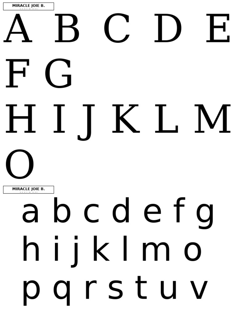 Abcde FG Hijklm O | PDF