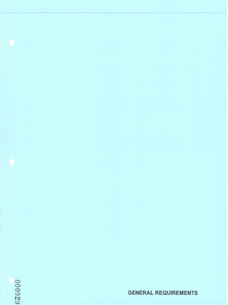 General Req | PDF