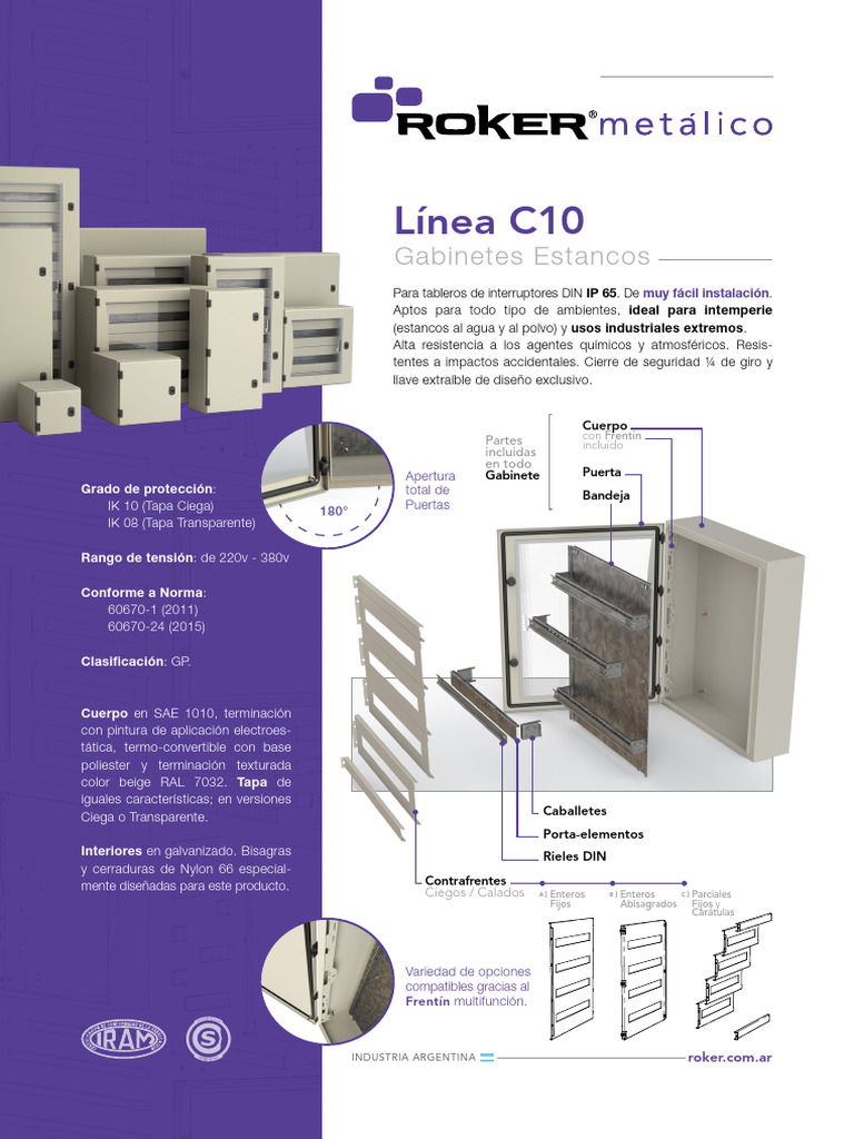 2021-11-15_Ficha Técnica Línea C10 | PDF