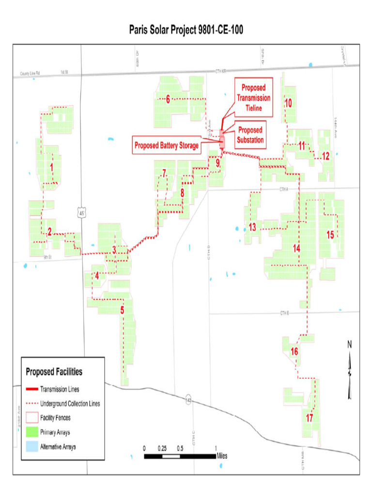Paris Solar Project Map | PDF