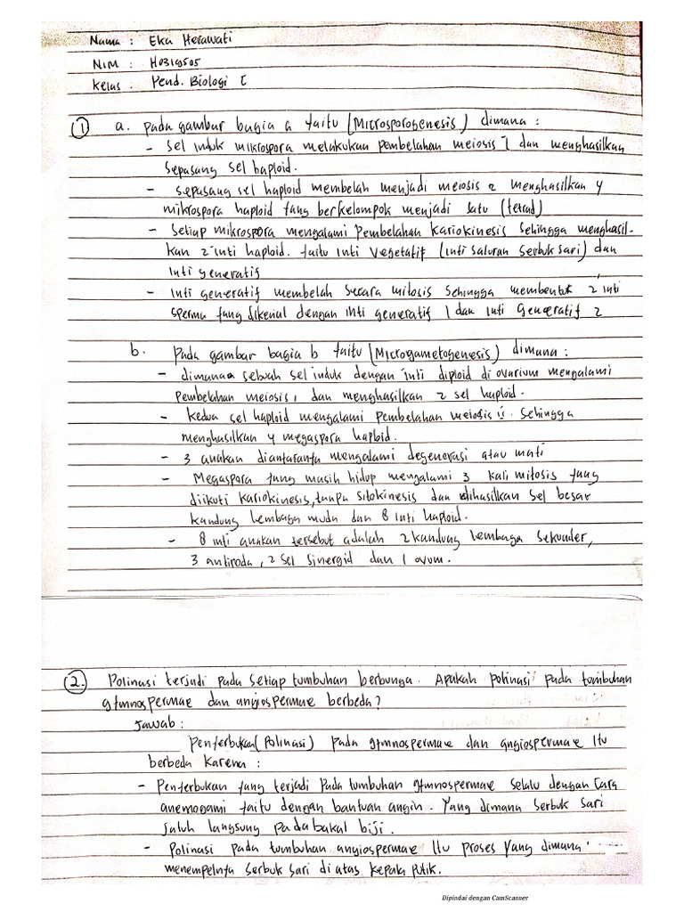 Uas Eka Herawati H0319505 Pend Biologi C Pdf
