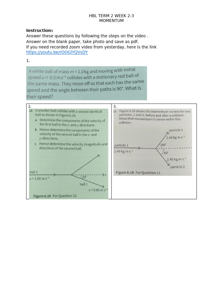 HBL Phy Term 2 Week2-3 | PDF