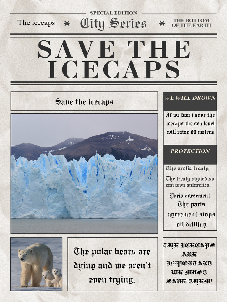 Save The Icecaps | PDF