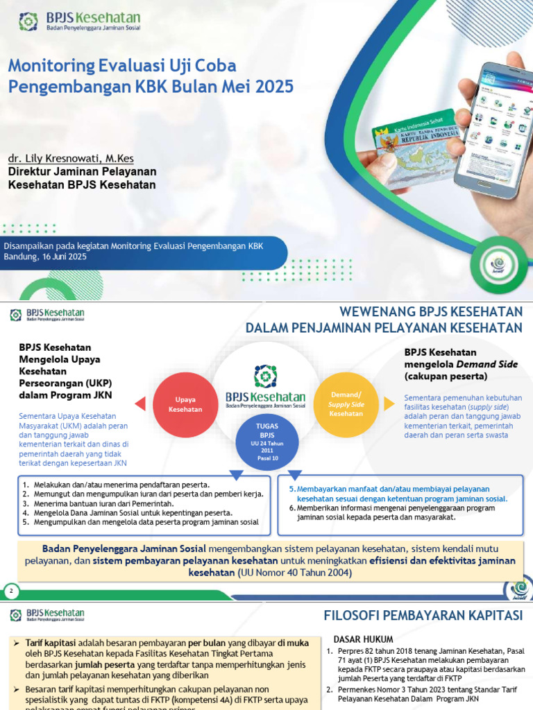 Pengembangan KBK BPJS 2025 | PDF