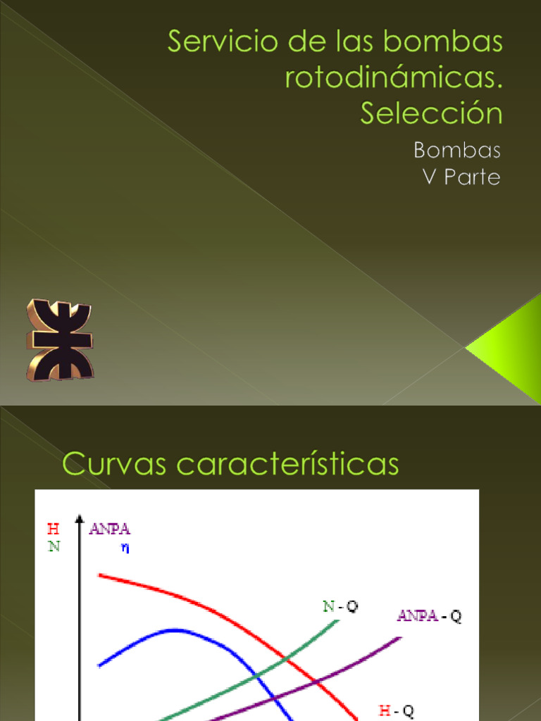 Servicio de Las Bombas Rotodinámicas. Selección (Presentación) | PDF ...