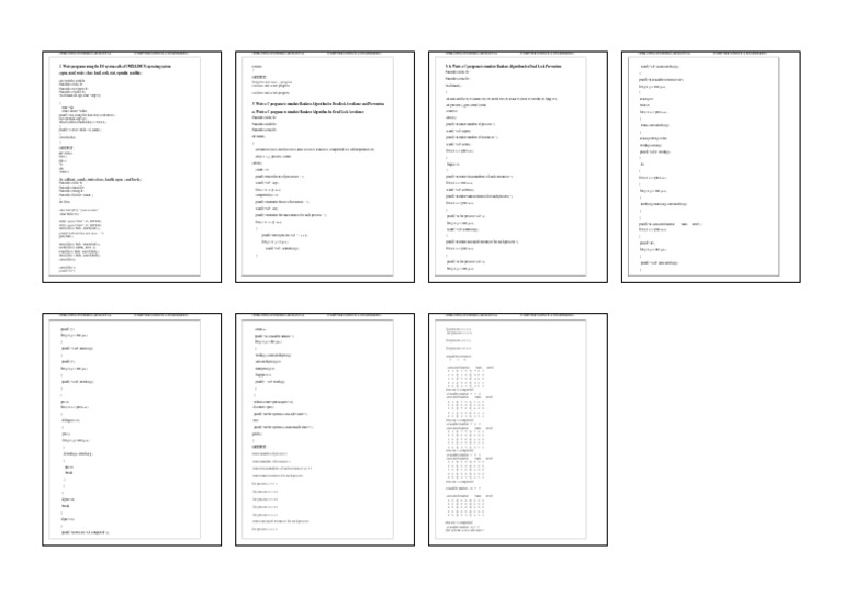 Os Lab Manual 2-2 r18 Student Final Updated - Converted - 3 | PDF ...