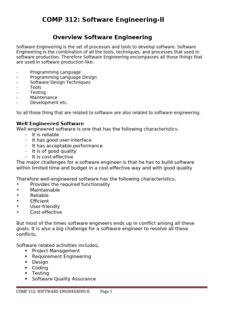 Lect 2_Introduction and Reuse | PDF | Class (Computer Programming) | System