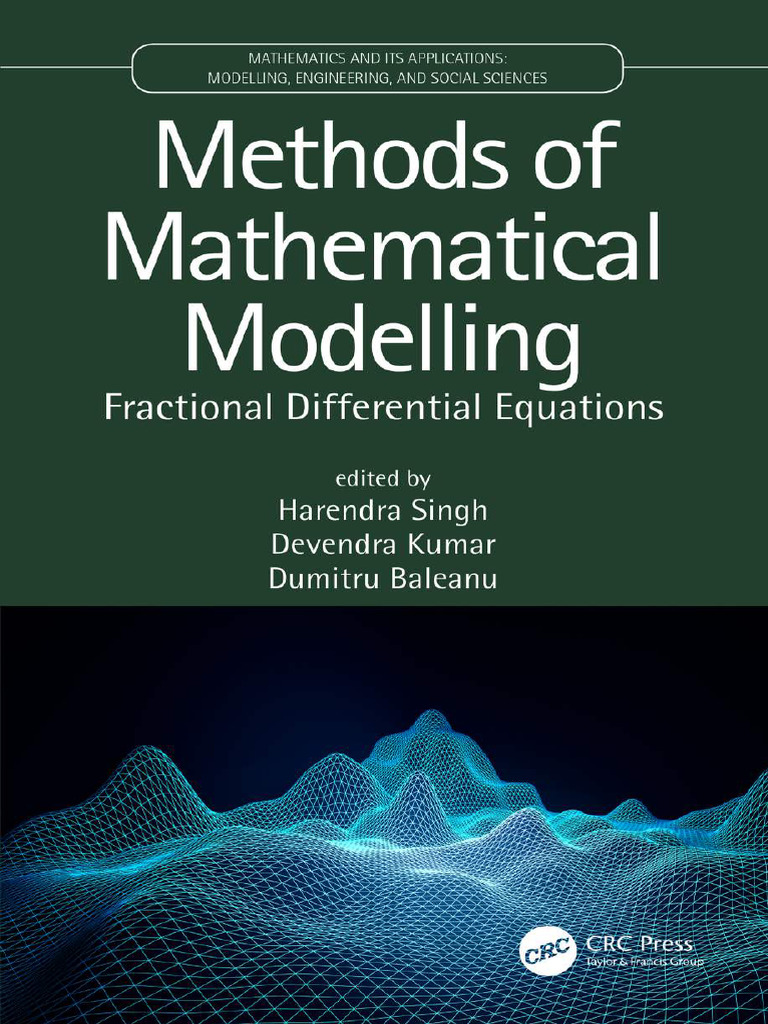 Methods of Mathematical Modelling: Fractional Differential Equations ...